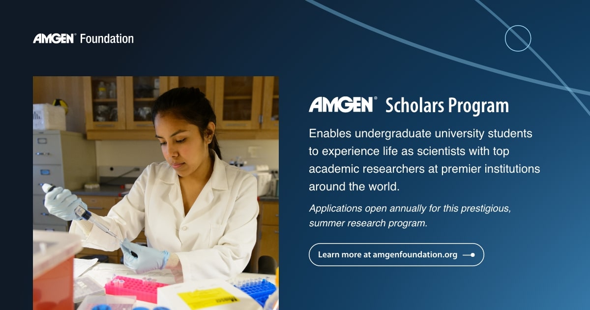 Amgen Scholars: Inspiring the Next Generation of Scientists